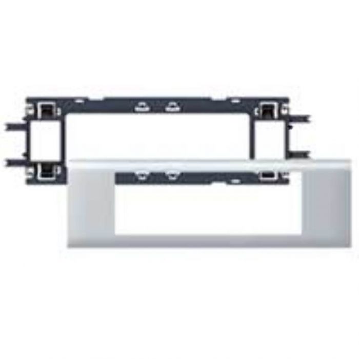 Legrand - Mosaic support dlp 3 modules alu couvercle 65MM - 011206 | Solyd