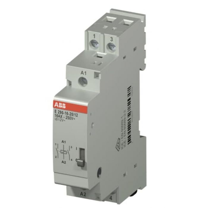 ABB - Impulsrelais/teleruptor E290 SERIE 2NO, 16A, 12V ...
