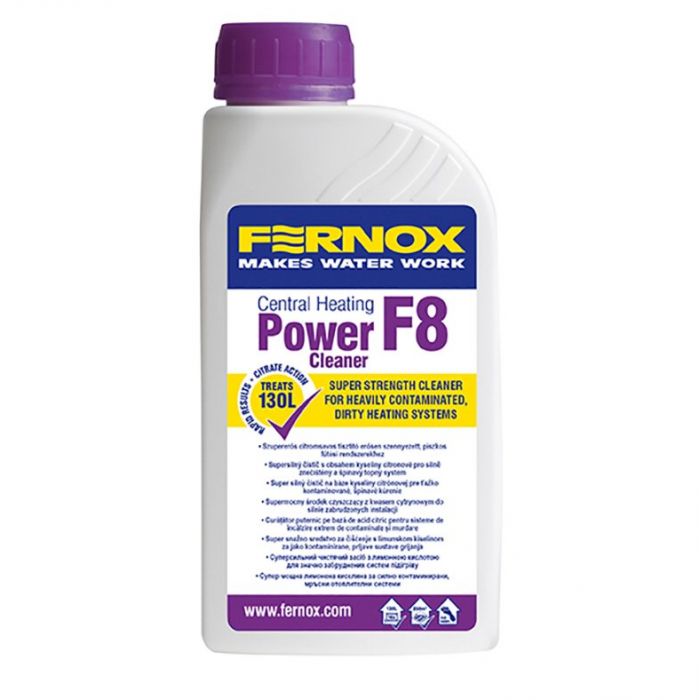 Fernox - Cure pipe (liquide) F8 BOX 1L - 62487 | Solyd