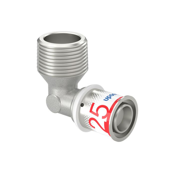 Uponor - S-Press PLUS Coude 90gr fileté male 25-R1 MT (ex U1014755) | Solyd