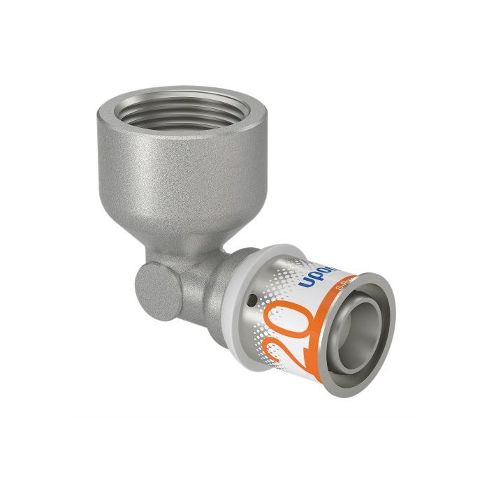 Uponor - S-Press PLUS Coude 90gr fileté femelle 20-RP3/4 FT | Solyd