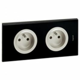 Legrand - Stopcontact 2X2P+A 10/16A 250V Kabl Wit - 670322 | Solyd