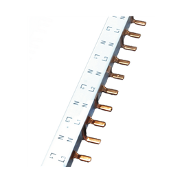 Teco - Kamgeleider met pin 4P 16MM2 54 modules L1-N-L2-N-L3-N - T16456PE | Solyd