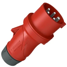 Mennekes Stekker powertop extra 16a5p6h400v rood - M13563 | Solyd